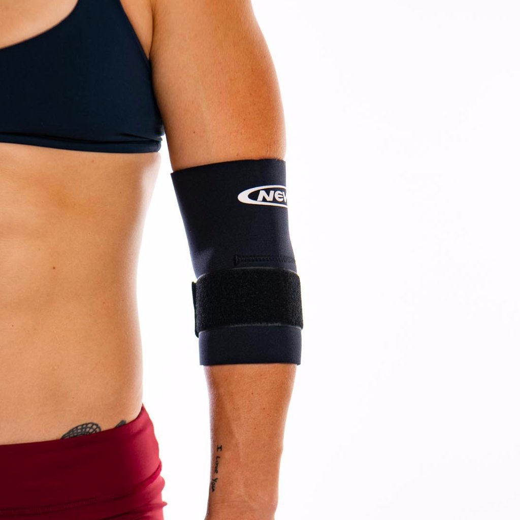 Contoured Elbow Support w/ Adjustable Strap – Nevin Sports Medicine